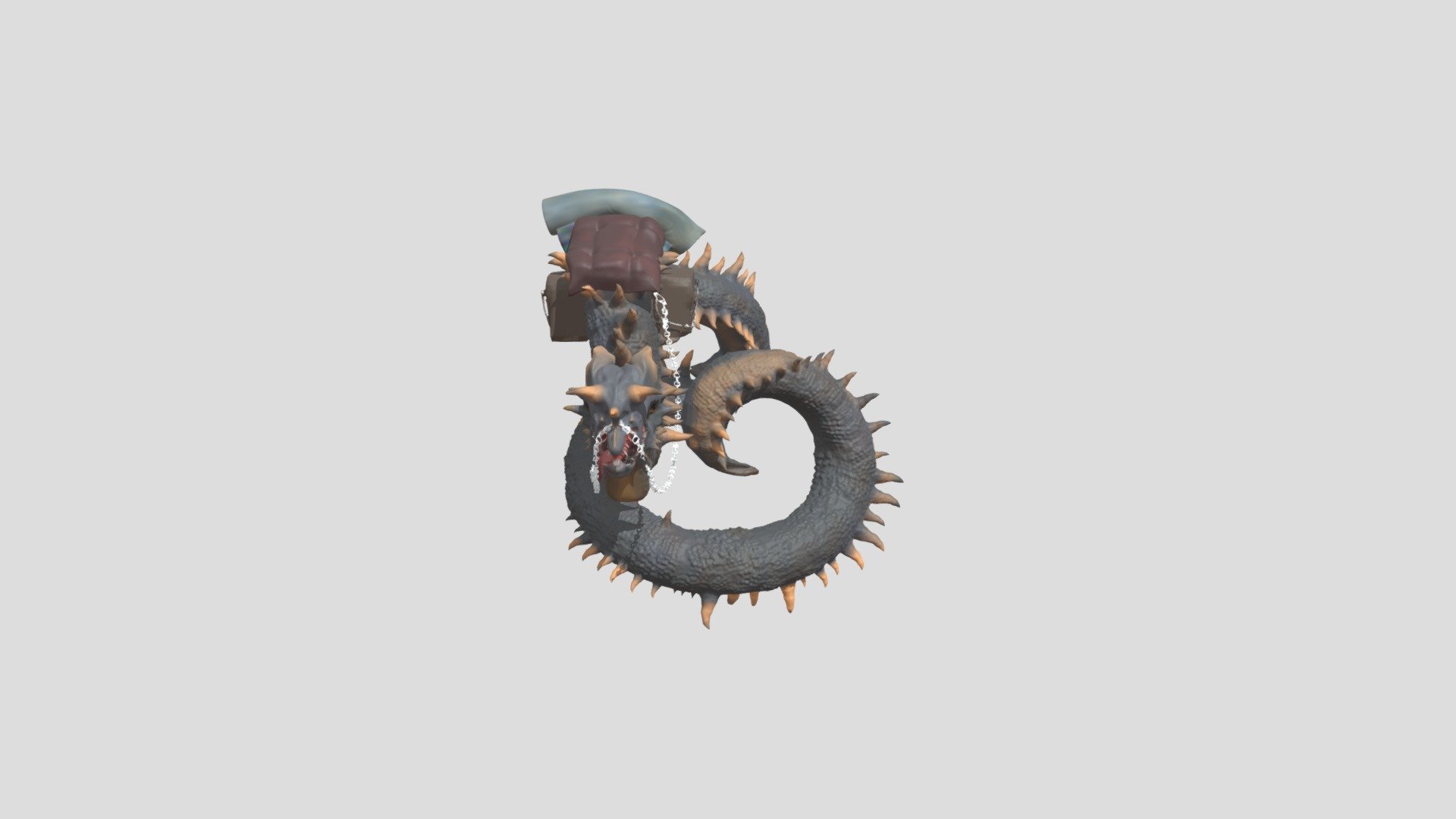 Dragon - 3D model by shiraiukitian.revelation [8698a35] - Sketchfab