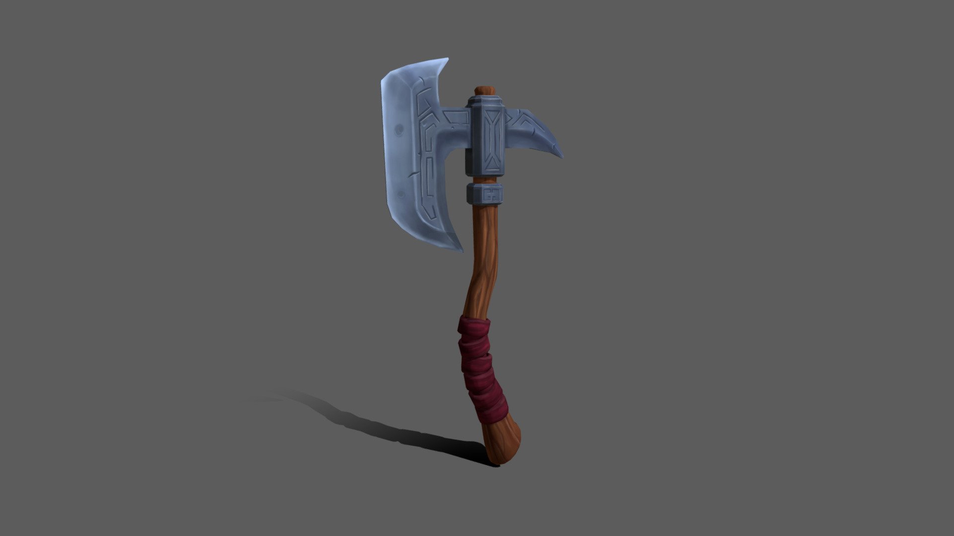Low poly hand painted Axe - Buy Royalty Free 3D model by Vincent ...