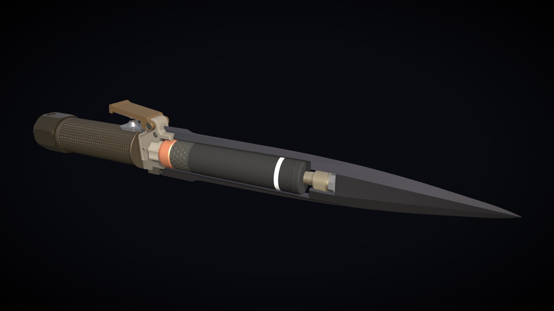 [XYZ Draft Punk] - 5.3.Details - Frag Knife - Download Free 3D model by ...