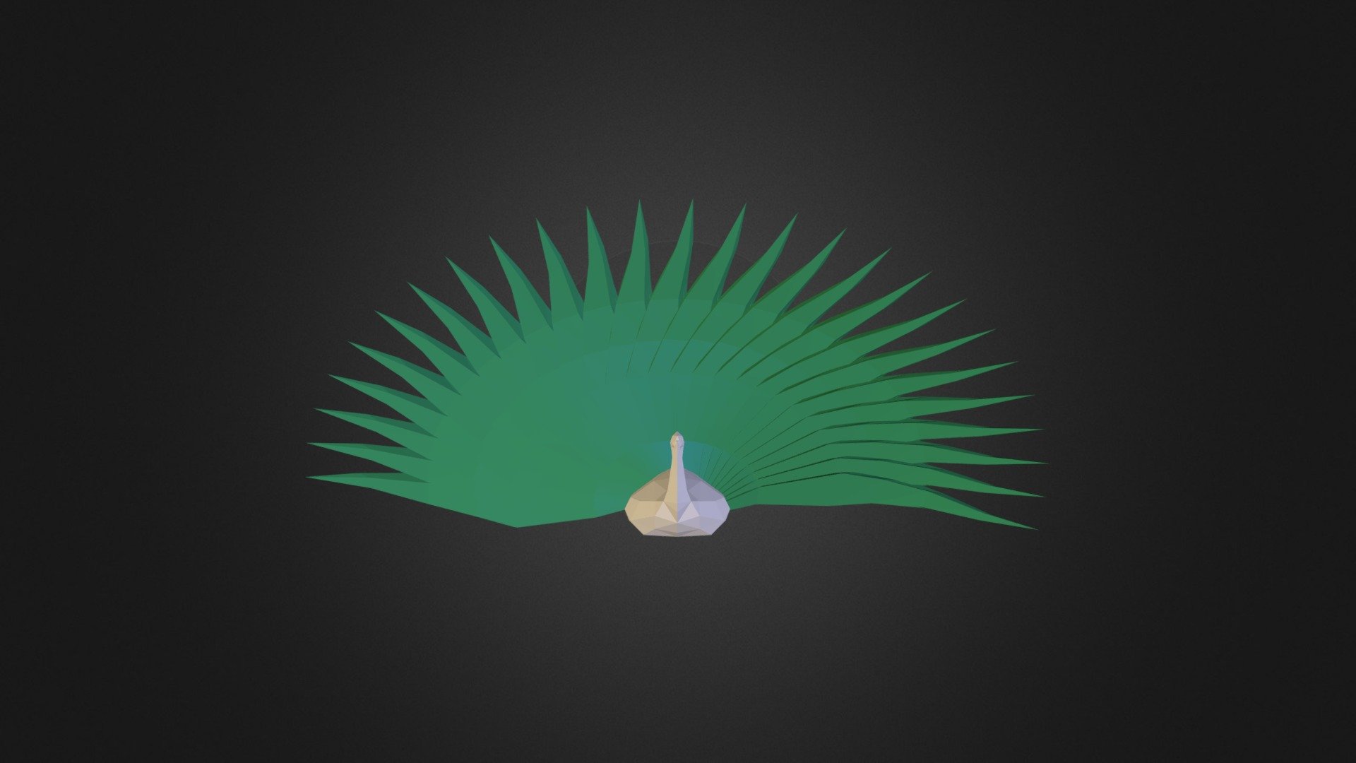Low Poly Peacock - Download Free 3D model by e Rac (@e_rac) [869aca0 ...