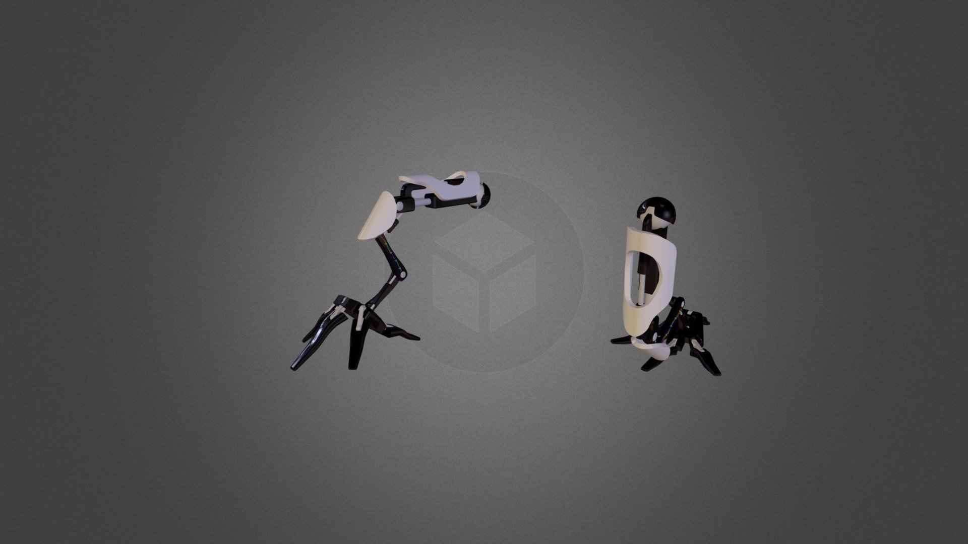 Mech Bot Legs - 3D model by Joshua Collins (@joshuacollinsmedia ...