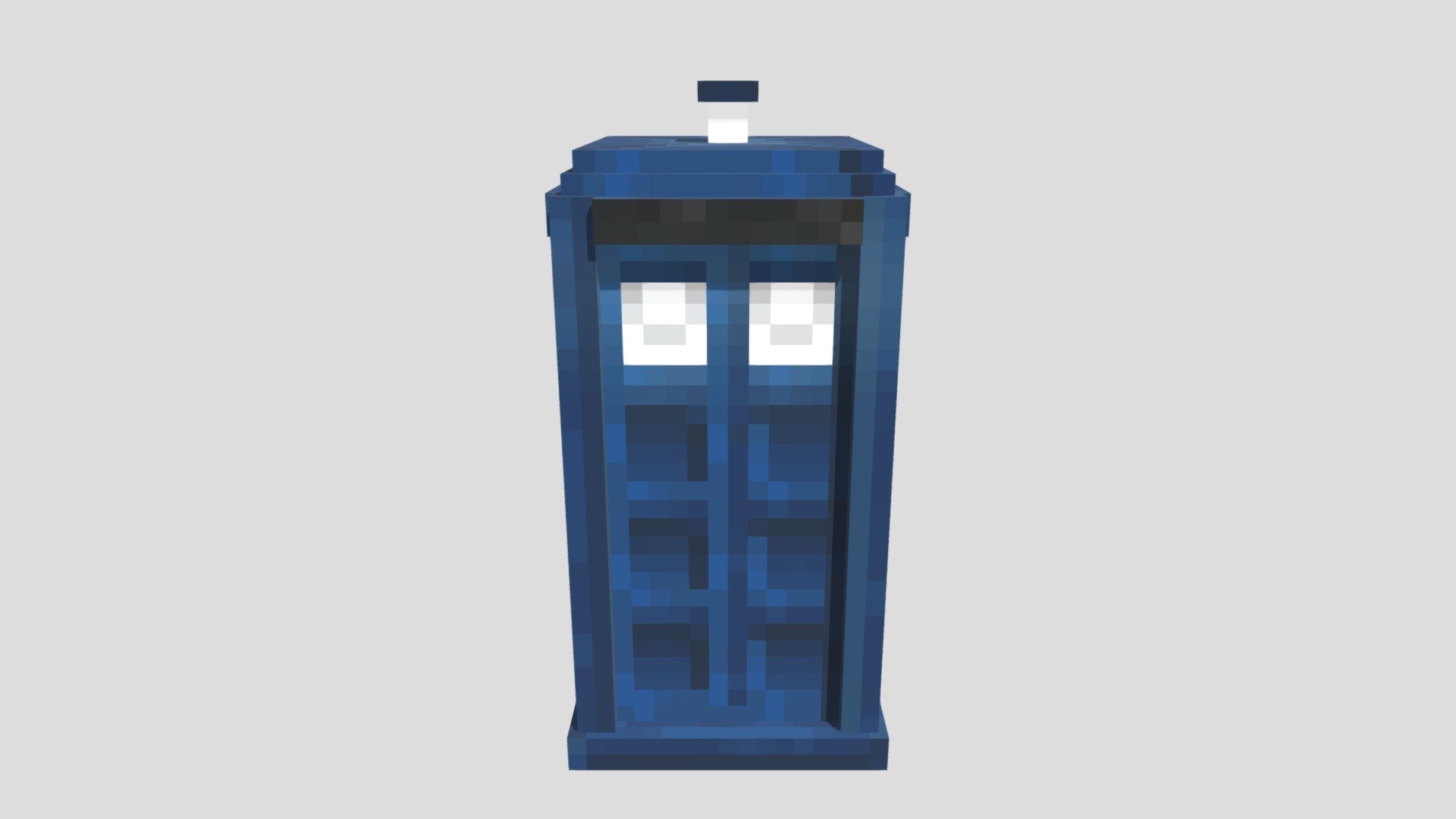 Minecraft_tardis - 3D model by kakamensch5 (@tinig68325) [869dcd4 ...