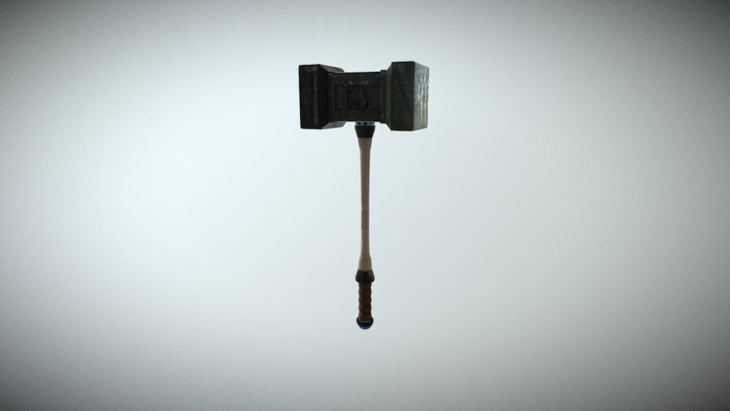 Skull Hammer - 3D model by moussa [869e07d] - Sketchfab