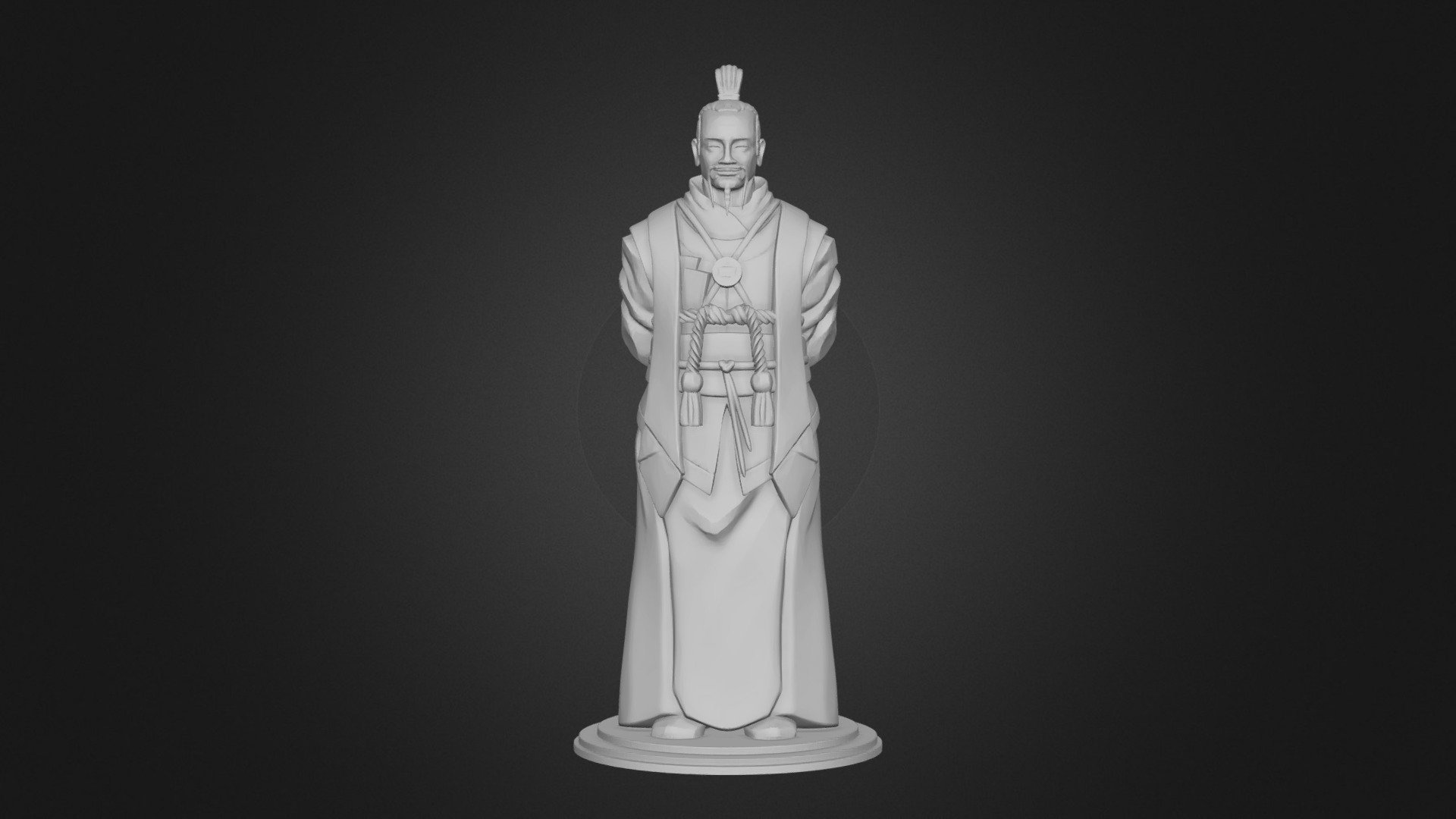 Tang Garden Poet - 3D model by ThunderGryph Games (@ThunderGryph ...