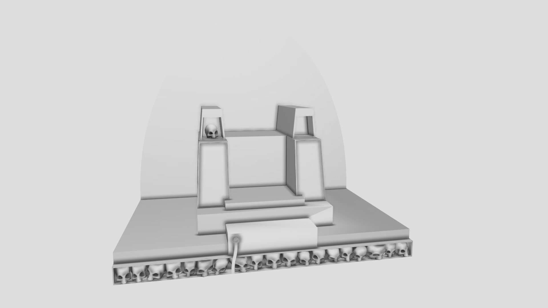 Throne - Download Free 3D model by EWinter [869fa9a] - Sketchfab