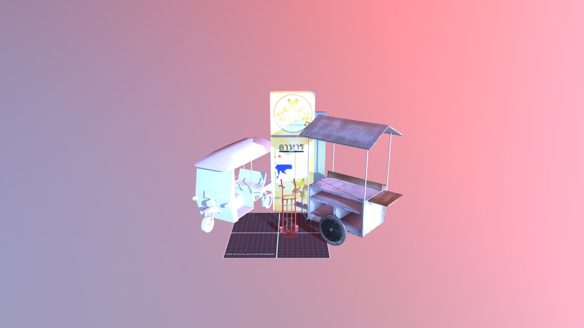 Props Scene - Download Free 3D model by MatthiasKestens [86a062b ...