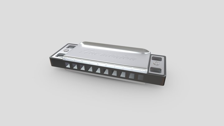 Harmonica 3D models - Sketchfab
