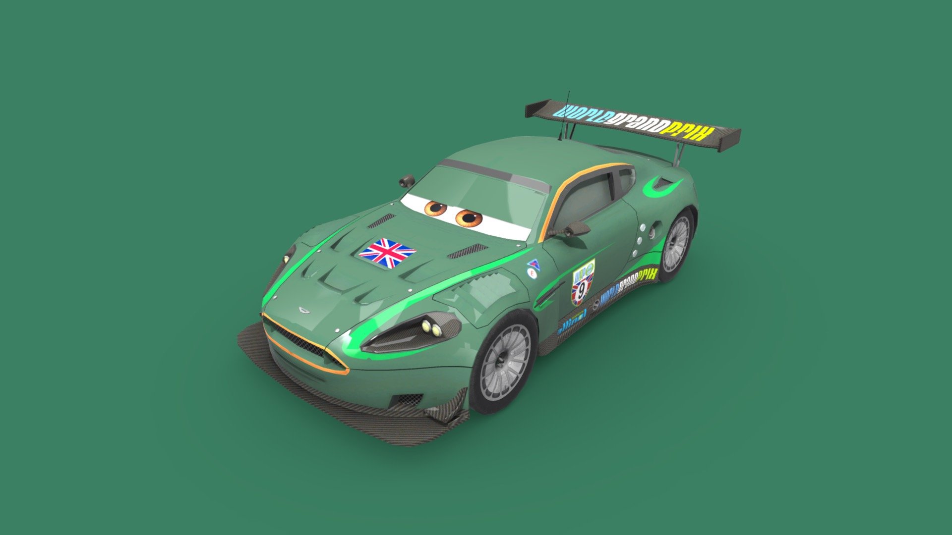 Nigel (WGP Aston Martin) - Download Free 3D model by Mona x Supercars ...