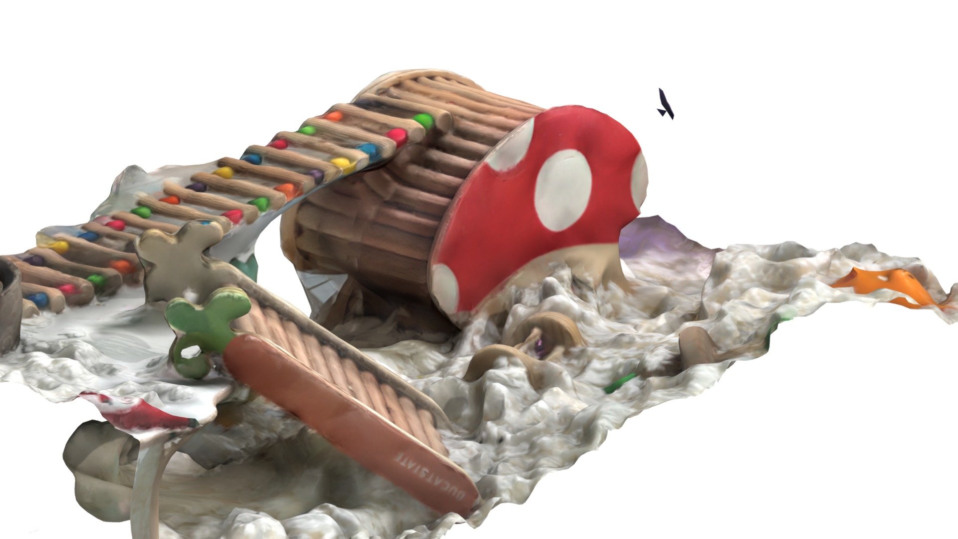 Cookie's Cage - 3D model by Powell.Nguyen [86a42b6] - Sketchfab