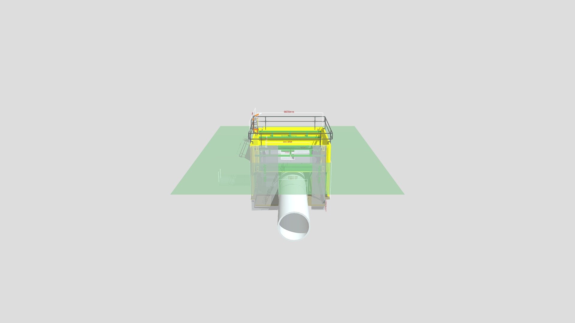 Pad Civil Zone 3500-North Pit Excavation Live Mo - 3D model by Aplant ...