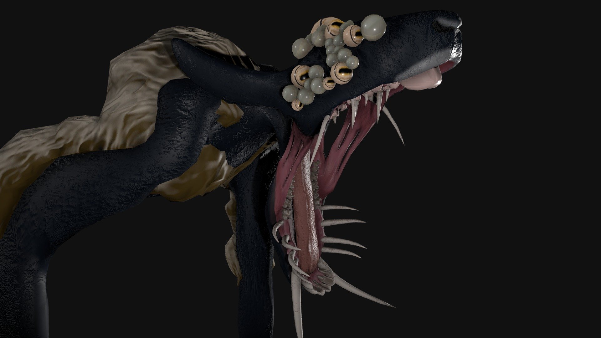 Amanda The Adventurer 2 Monster Wooly Download Free 3d Model By Mg