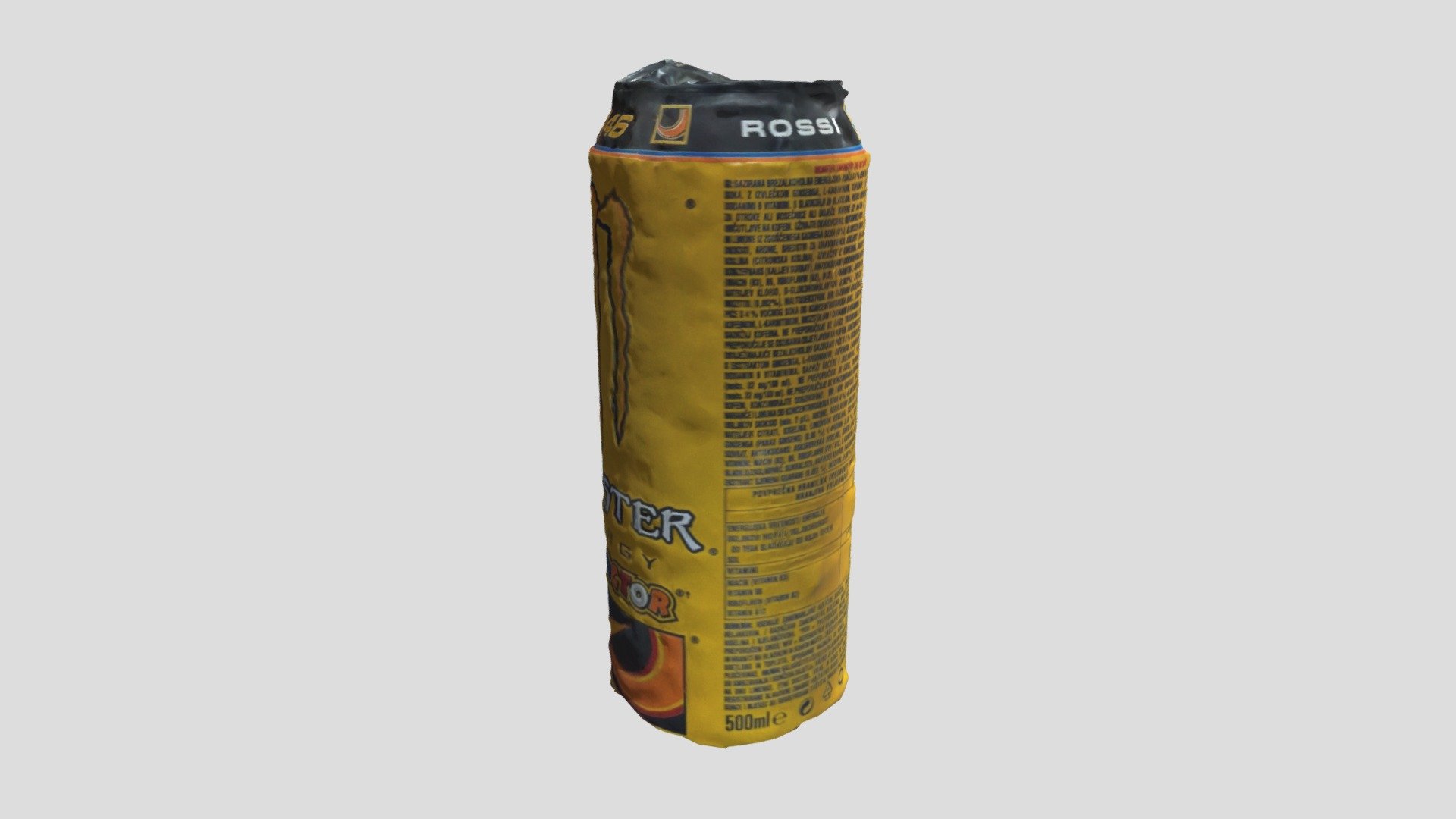 Monster can - Download Free 3D model by FlibeLuxwurn [86a67cb] - Sketchfab