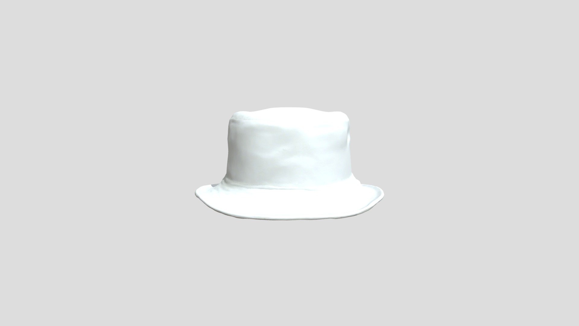 White Bucket Hat - 3D model by silhouette7b [86a6a29] - Sketchfab