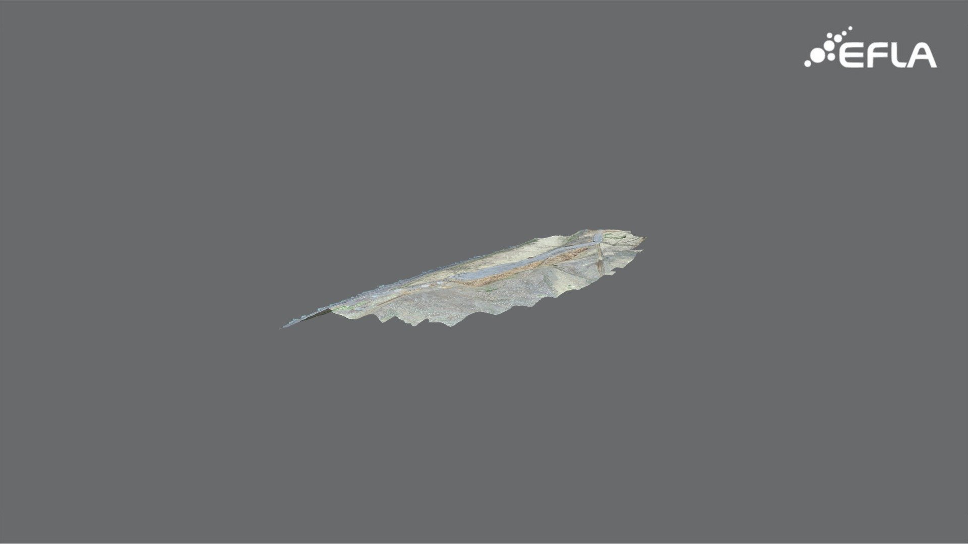 Jökulsdasvegur, Vegur 923 - Náma. Juní 2022 - 3D model by EFLA ...
