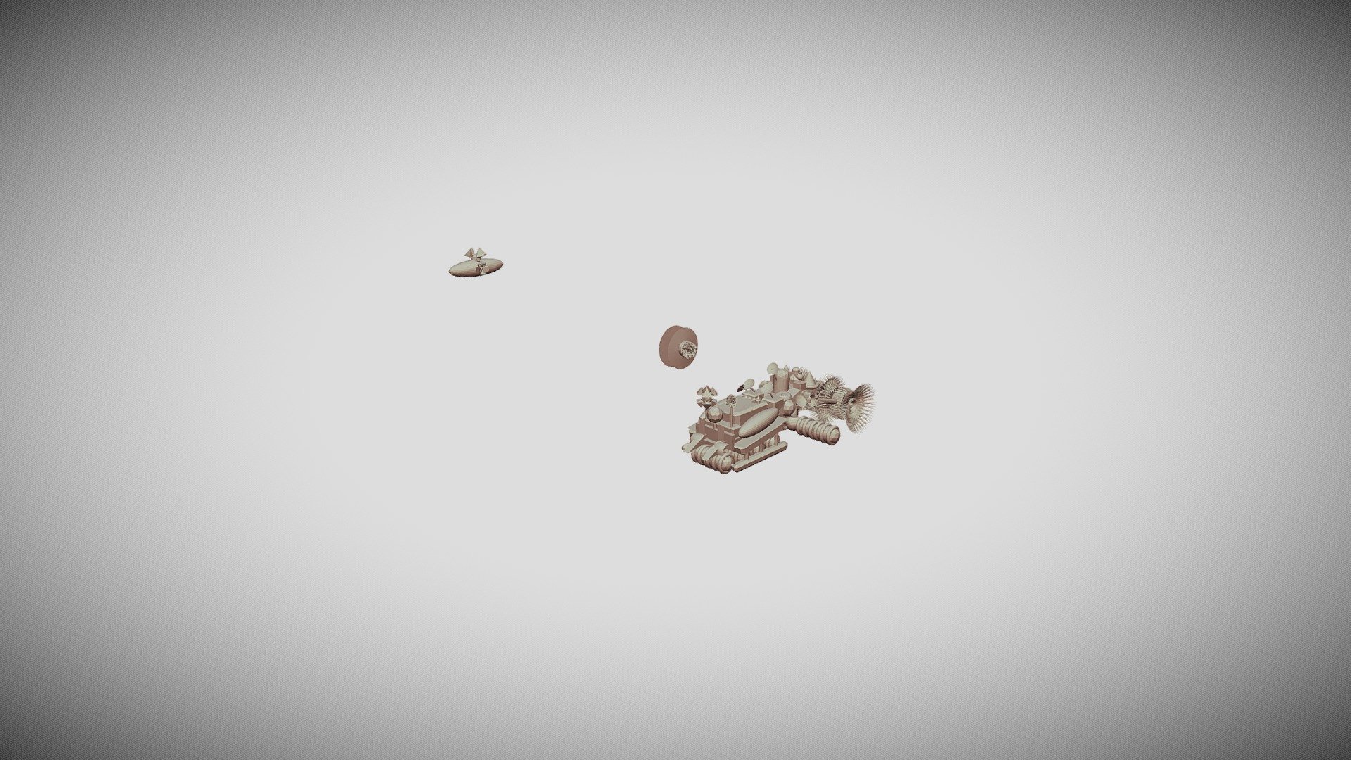 Abstract Space Explorer - 3D model by Sasa_Pozder [86a7885] - Sketchfab