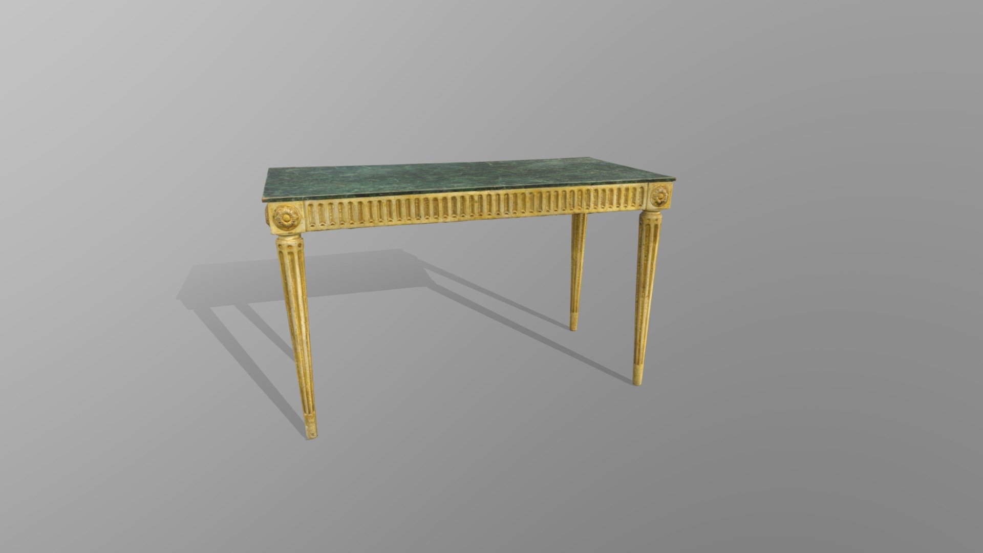 Consolle di Léon Dufourny - 3D model by Salvatore Speziale ...