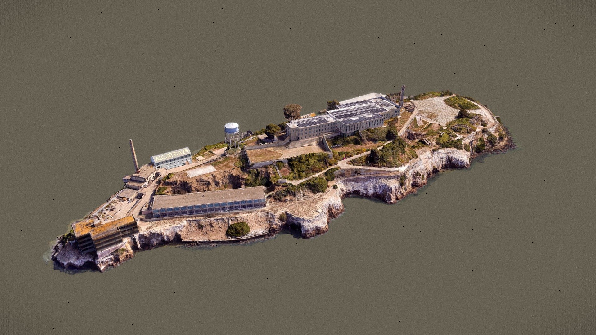 Alcatraz Island - Download Free 3D model by mrfunnysheep [86a8cac ...