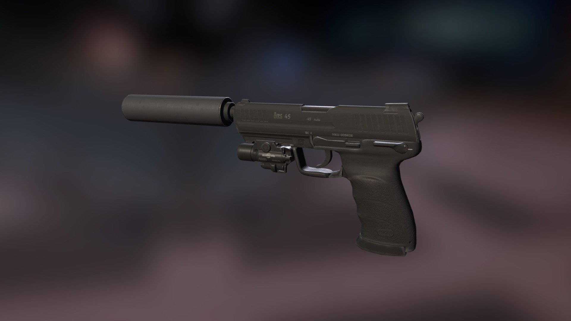 Hk45 - Buy Royalty Free 3D model by skyline5gtr [86a926c] - Sketchfab Store