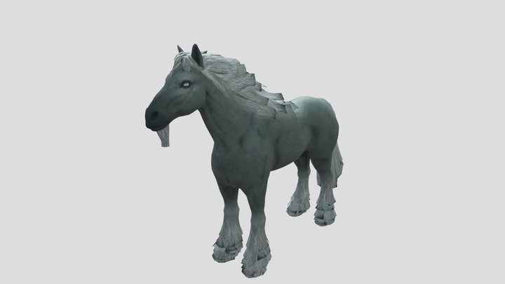 Horses 3D models - Sketchfab