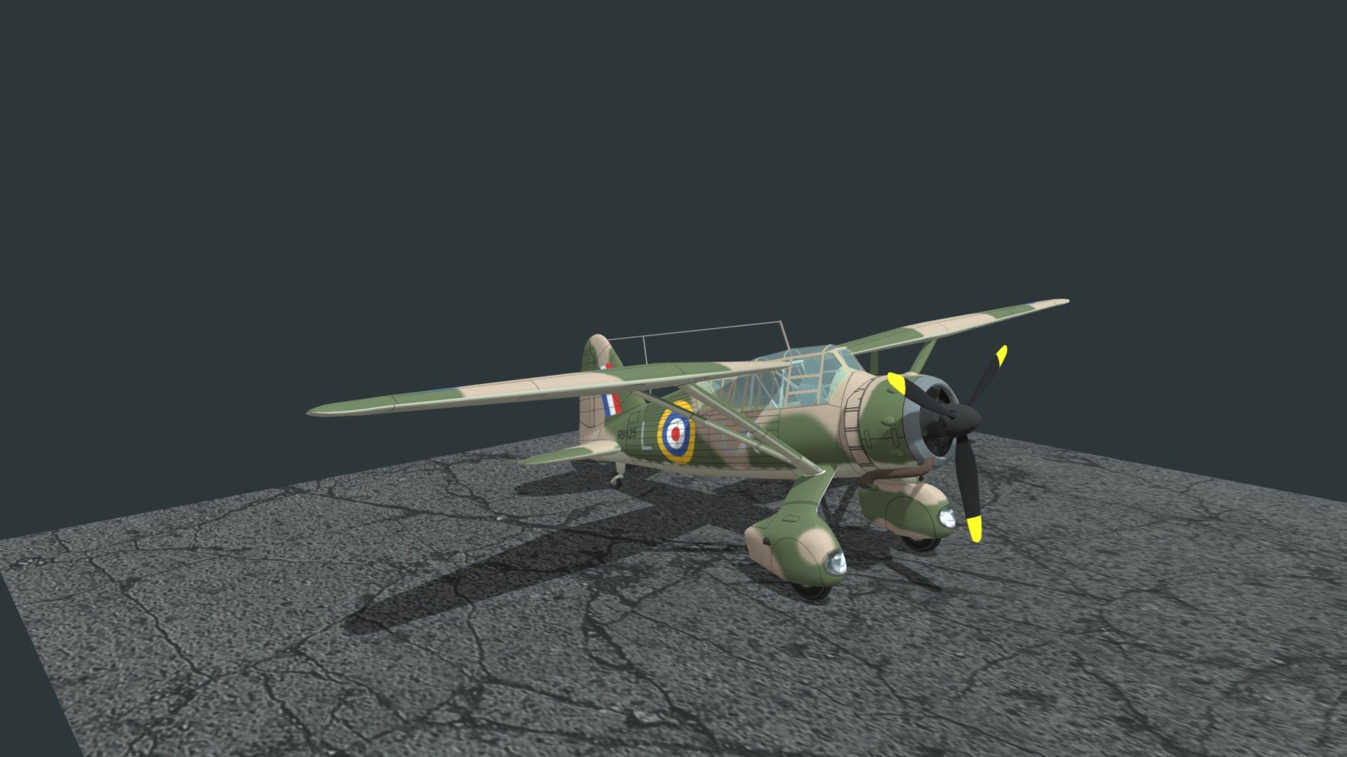 Westland LYSANDER - Download Free 3D model by TG13730 [86ad9b1] - Sketchfab