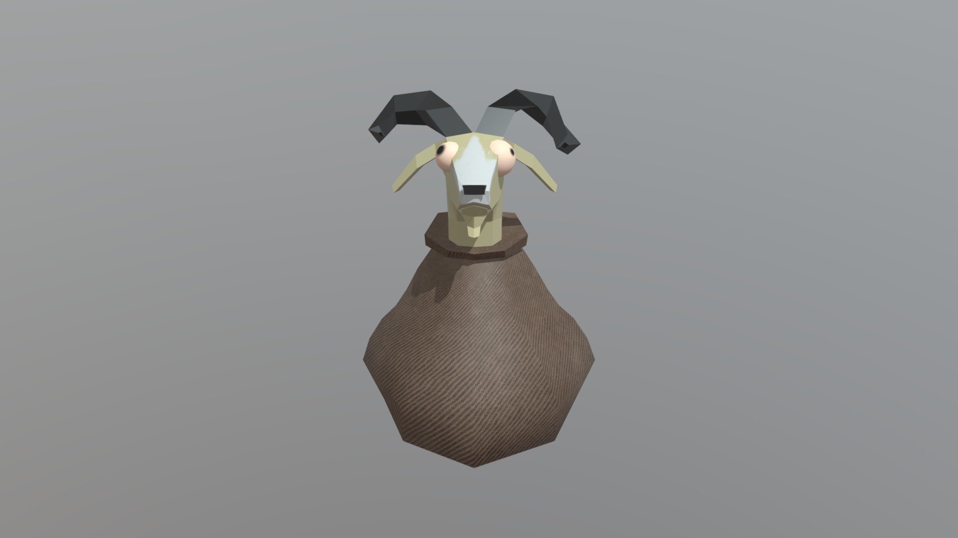 Goat Bag - 3D model by ChristopherHedley [86af6bf] - Sketchfab