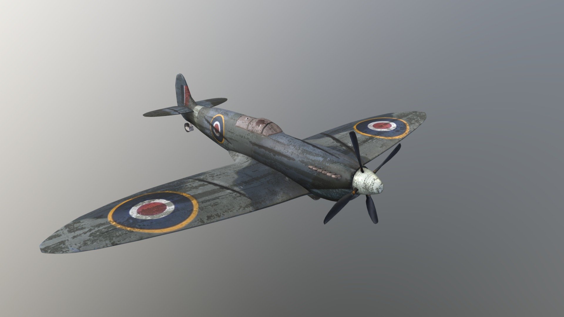 Spitfire - Download Free 3D model by ayhancerci [86b04b1] - Sketchfab