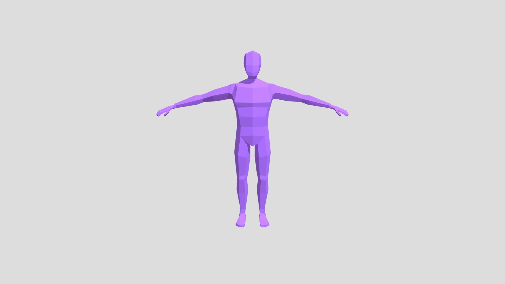 Low Poly Base Mesh - Male - Download Free 3D model by mmollica01 ...