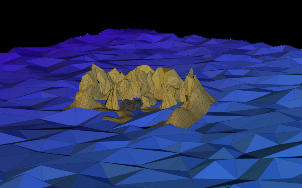 Low Poly Island Home - 3D model by jaketron [86b5973] - Sketchfab