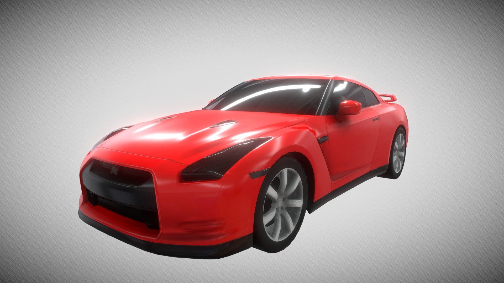 Nissan GTR - Download Free 3D model by Christopher_Gaming [86b7e68 ...