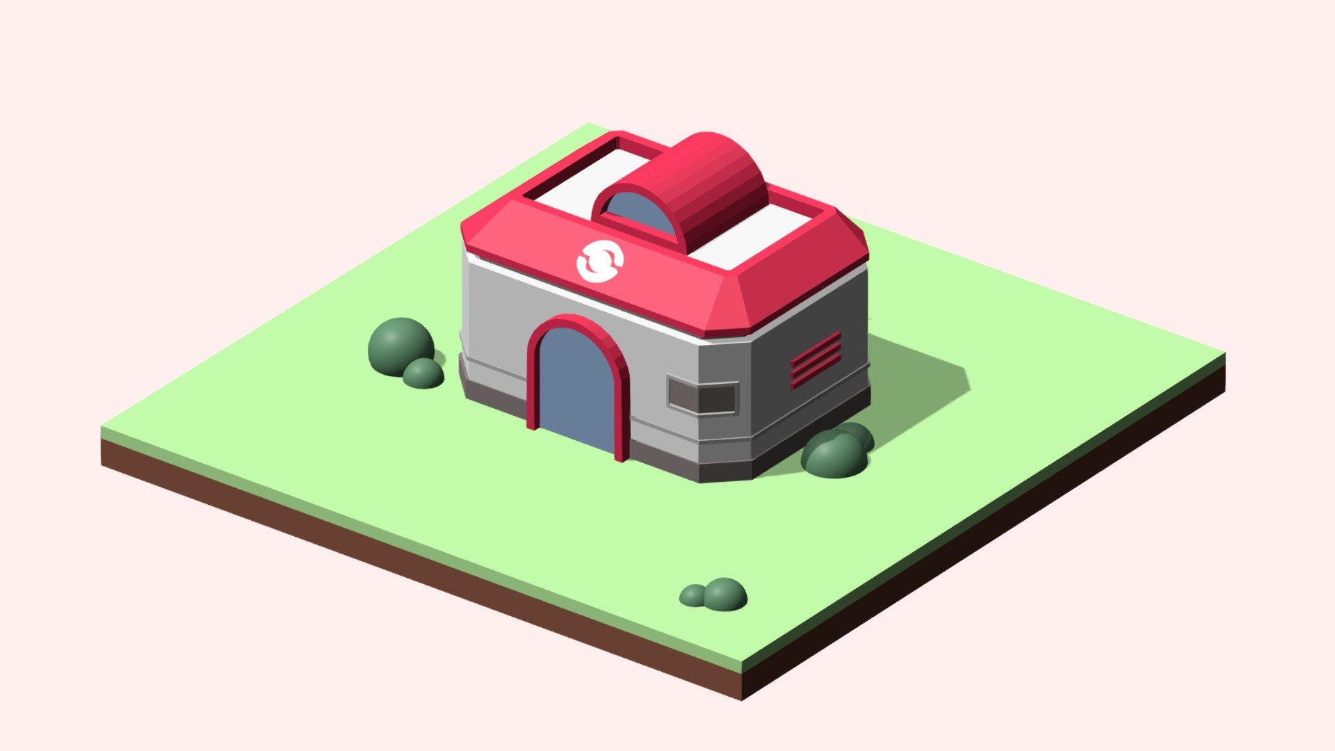 PokéCenter - Download Free 3D model by 🎀 ★彡[ꜰᴇʟɪx ʏᴀᴅᴏᴍɪ]彡★ 🎀 ...