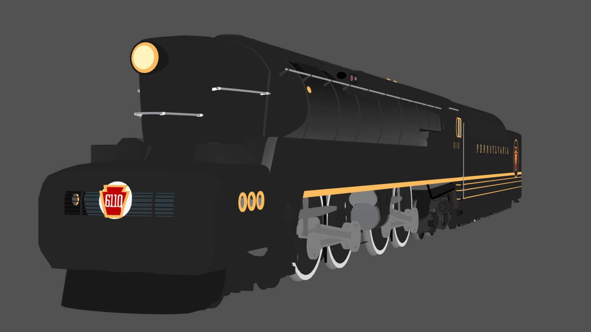 Prr T1 6110 - Download Free 3D model by torreylee070 [86b8874] - Sketchfab