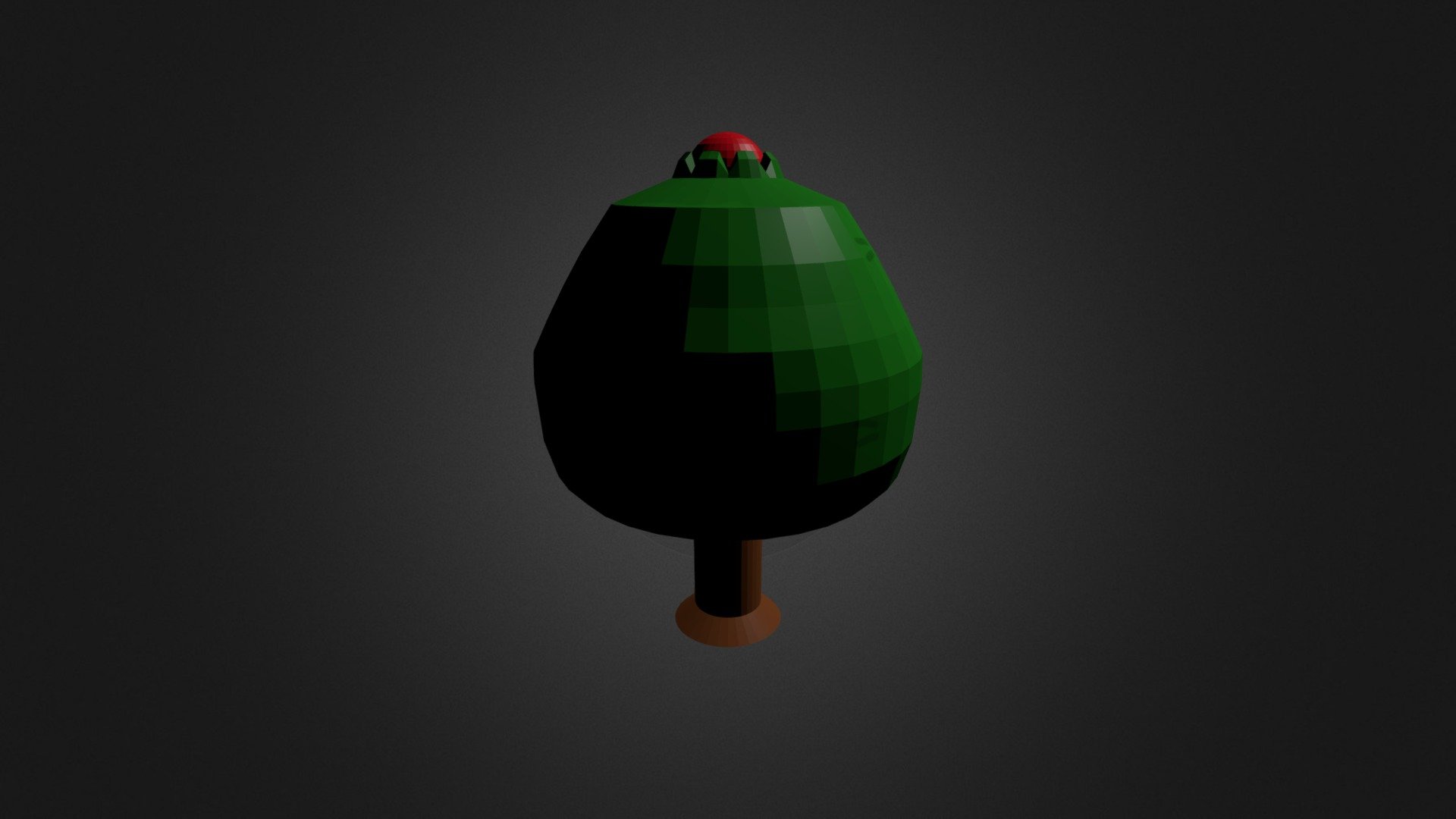 Apricorn Tree 2(WITH RED APRICORN) - 3D model by Xander (@elxanderomg ...