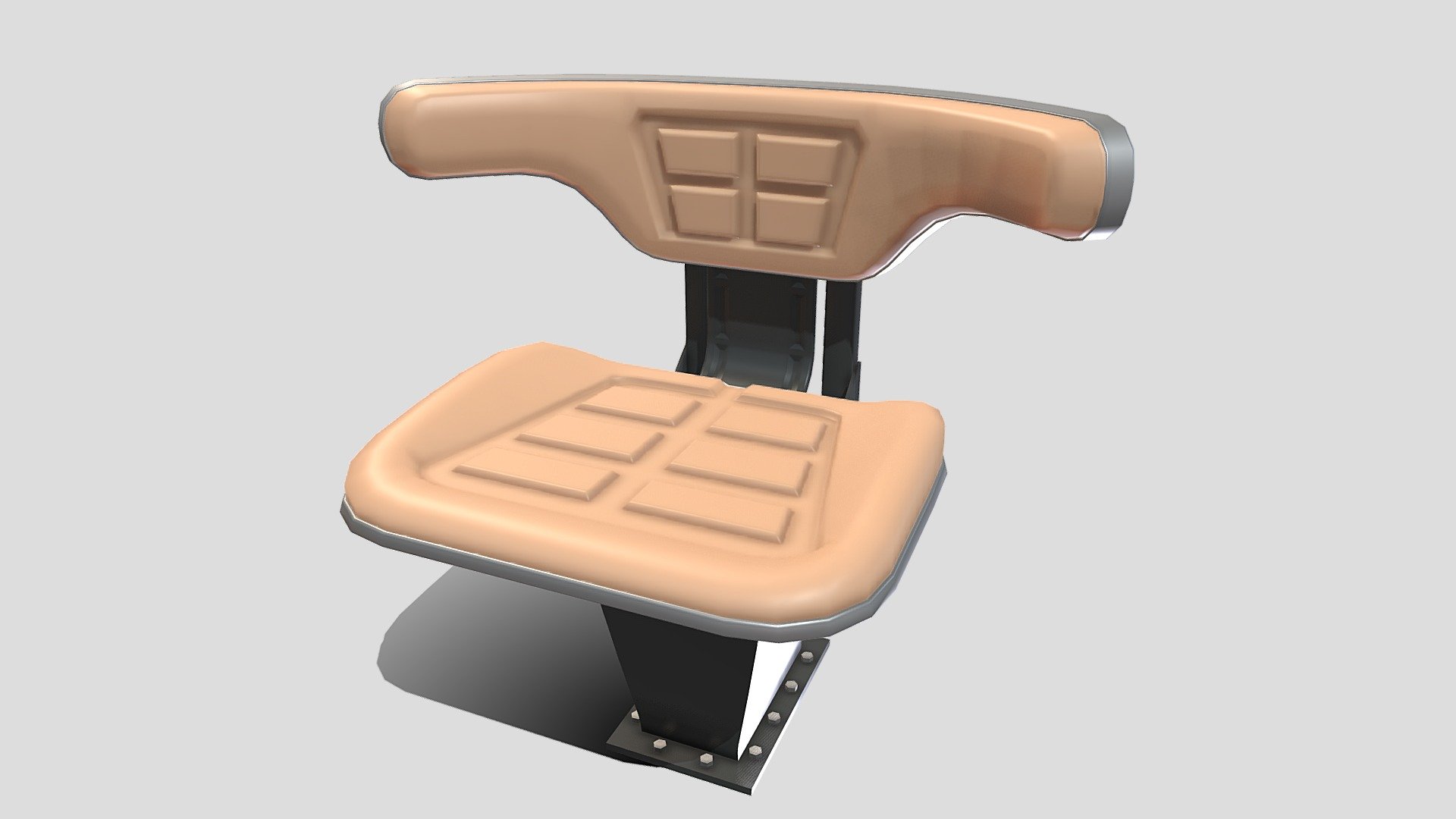 Tractor seat - Buy Royalty Free 3D model by dragosburian [86b934c ...
