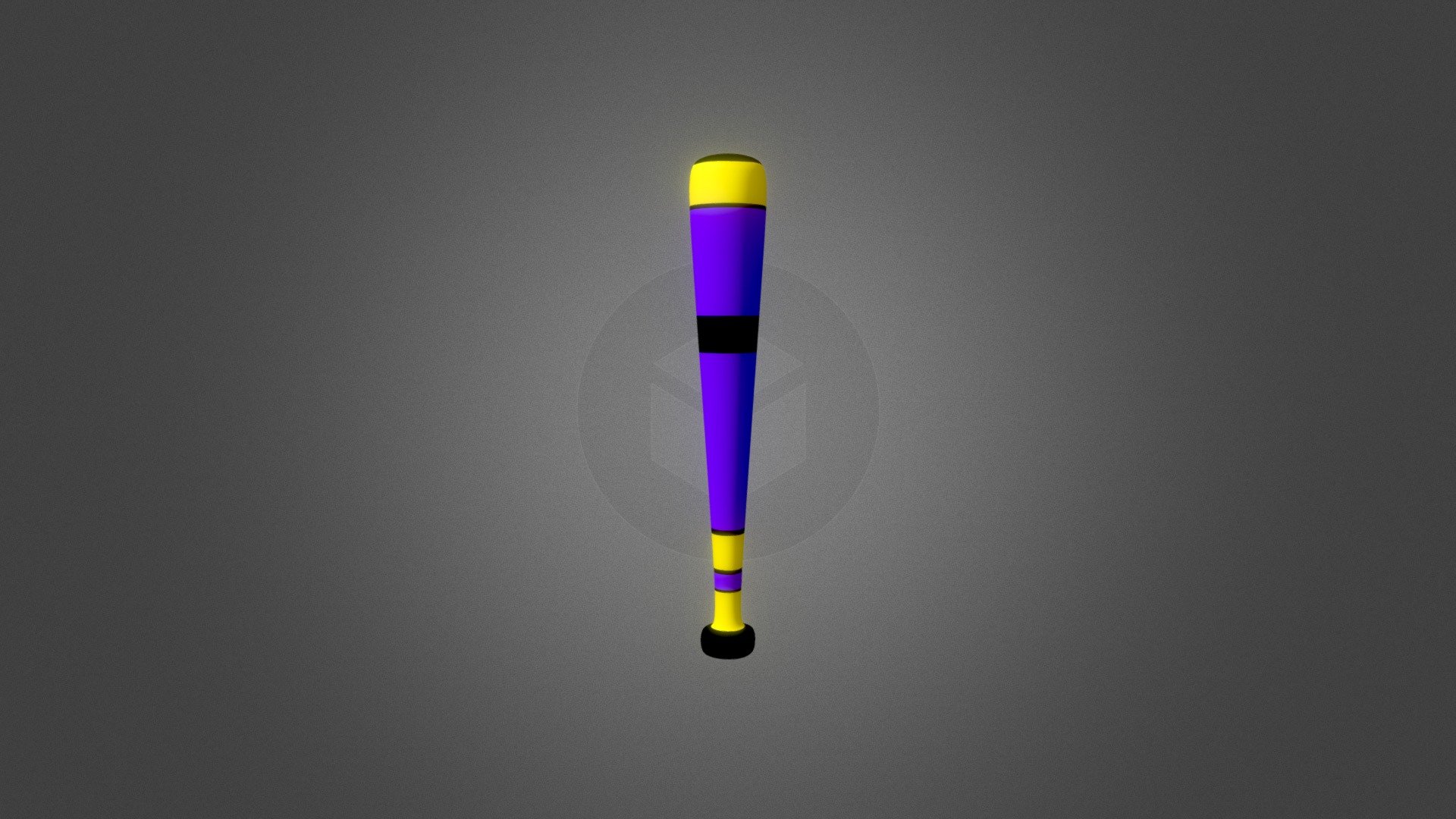 Colorful Baseball Bat - Download Free 3D model by Olba Hodric ...