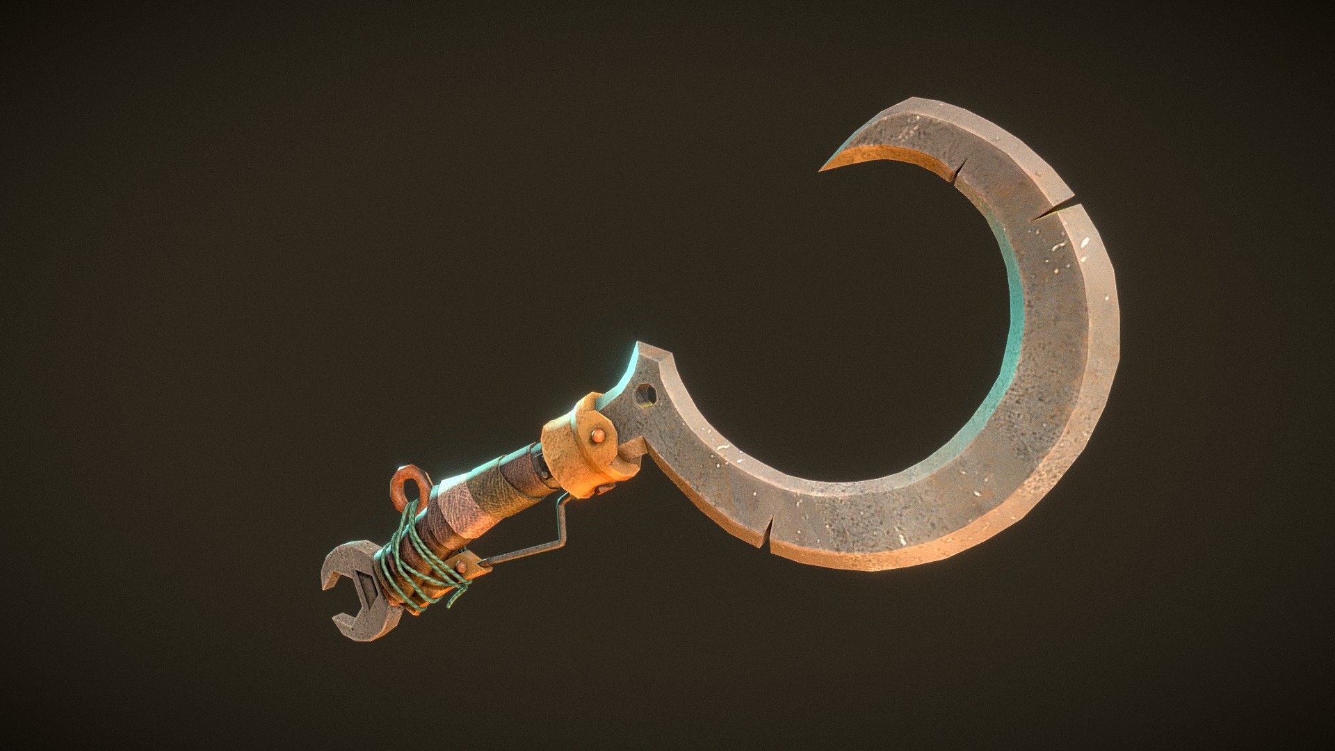 Sickle - The Gardener - 3D model by StanVerhoeven [86bc528] - Sketchfab