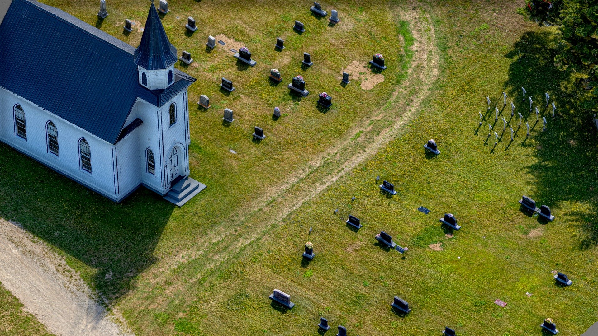 Stonehaven New Bandon United Church in NB - Download Free 3D model by ...