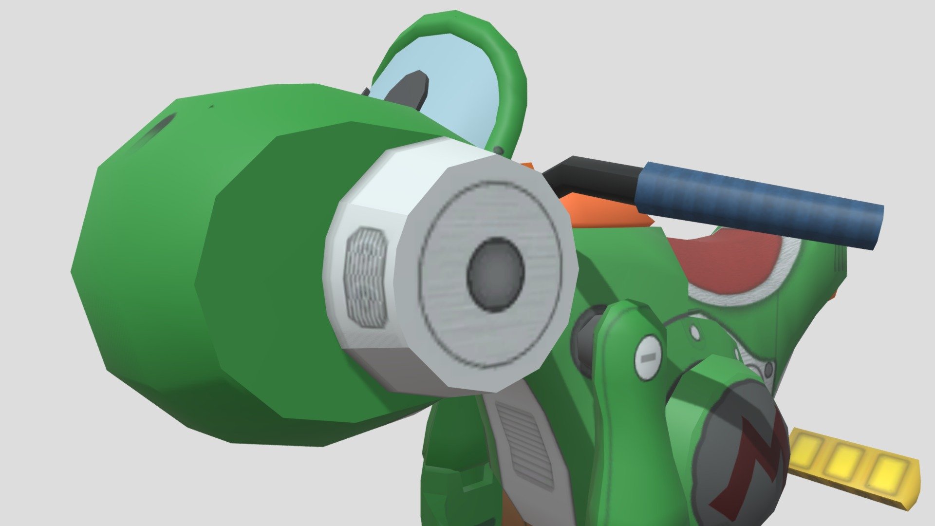 Yoshi Bike - Download Free 3D model by Polygonal_64 (@LegoshiFan) [86bf6eb] - Sketchfab
