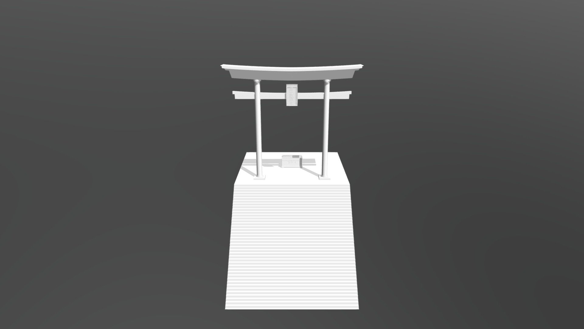 The entrance to Hakurei Shrine. - 3D model by l97fvfvgah [86bff7c ...