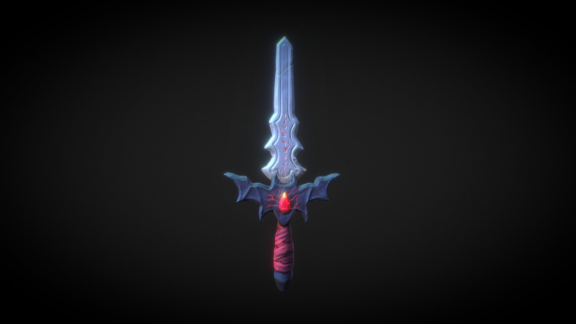 Bloodoath - Vampire Sword - 3D model by Anna Barrett (@ABarrett ...