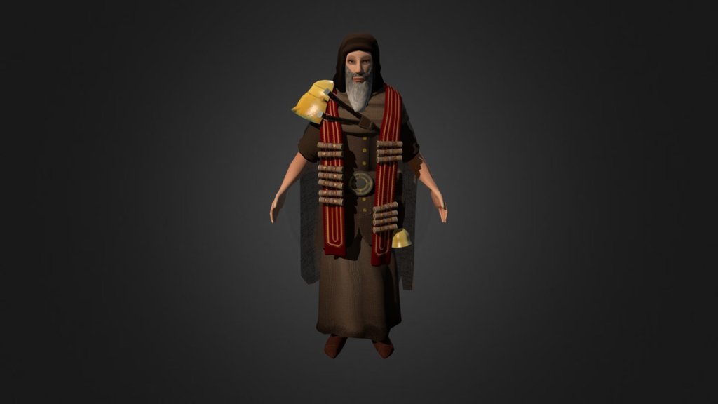 Priest Final - 3D model by twitchct [86c10cd] - Sketchfab