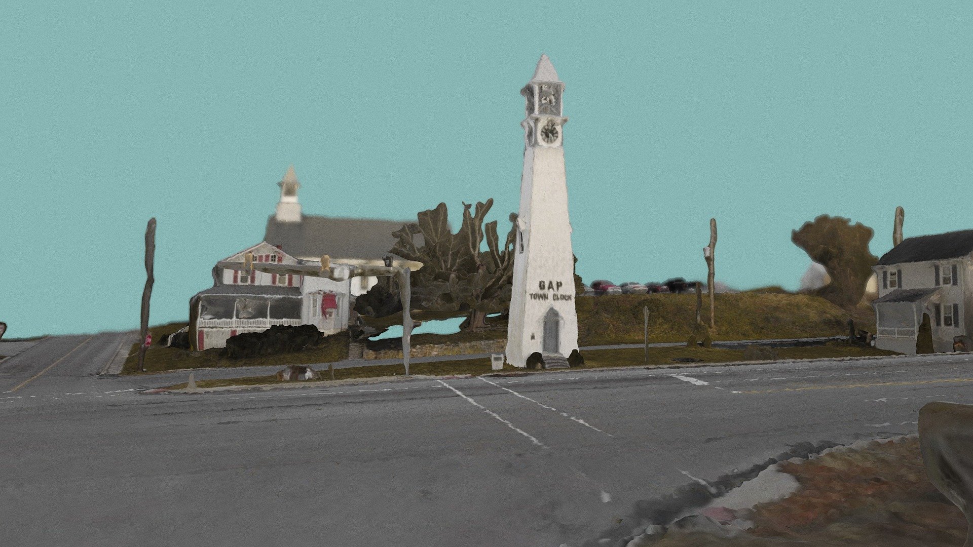 Gap Town Clock - Download Free 3D model by myparadisepilot [86c1f38 ...