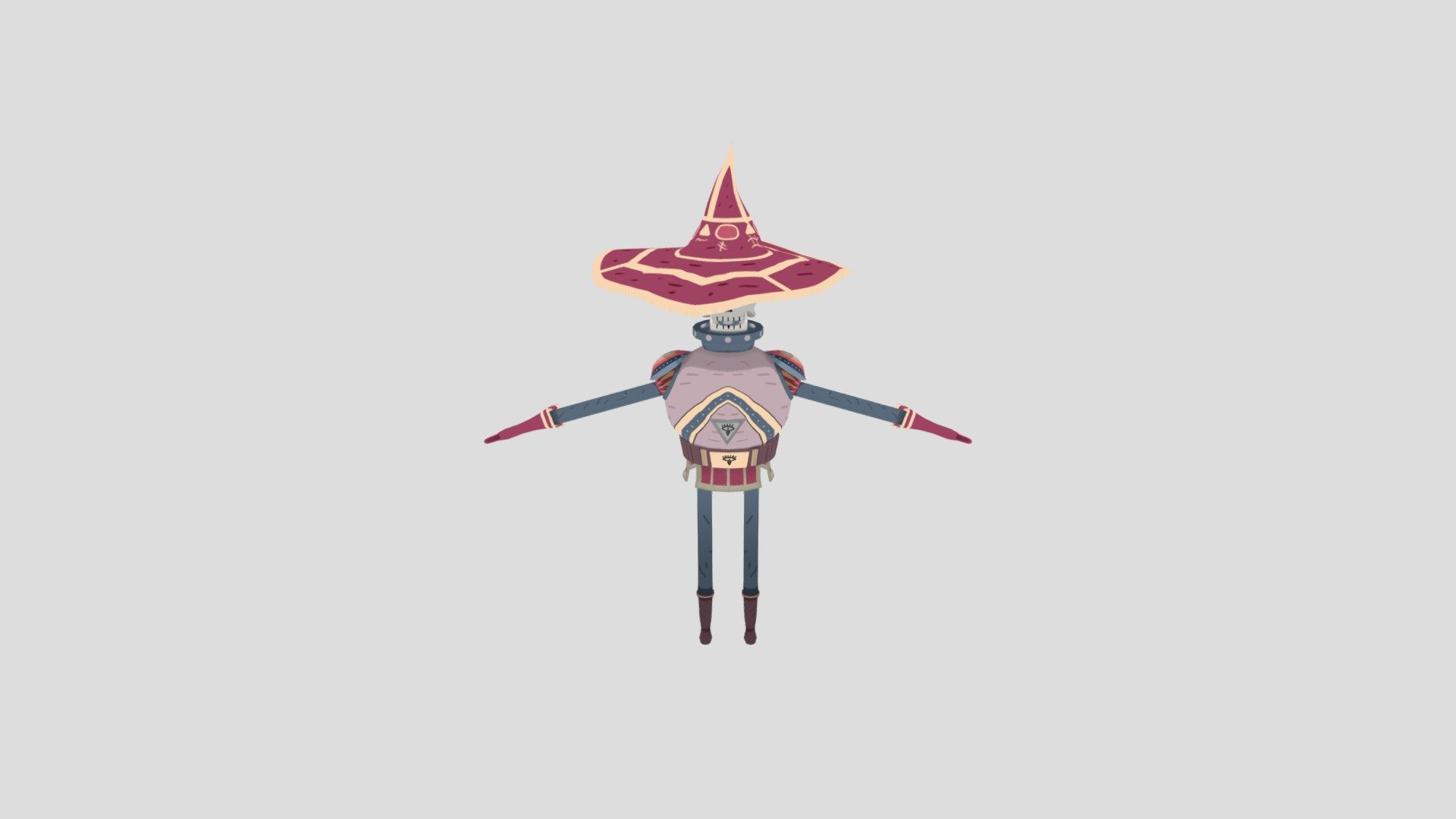 Skeleton Mage - 3D model by fabriciohod [86c2673] - Sketchfab