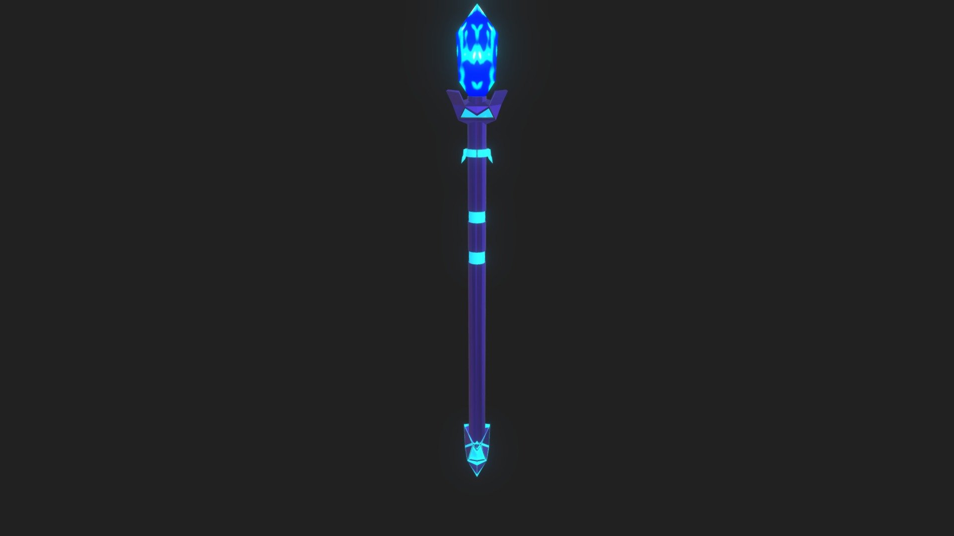 water staff - 3D model by AlphaScythe [86c3631] - Sketchfab