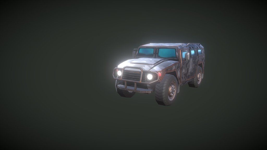 GAZ 2975 - 3D model by JasonBonham [86c4bc6] - Sketchfab