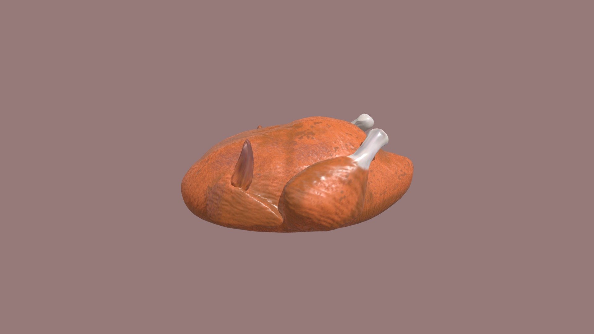 Cooked Chicken - 3D model by AnitaDanielle [86c6595] - Sketchfab