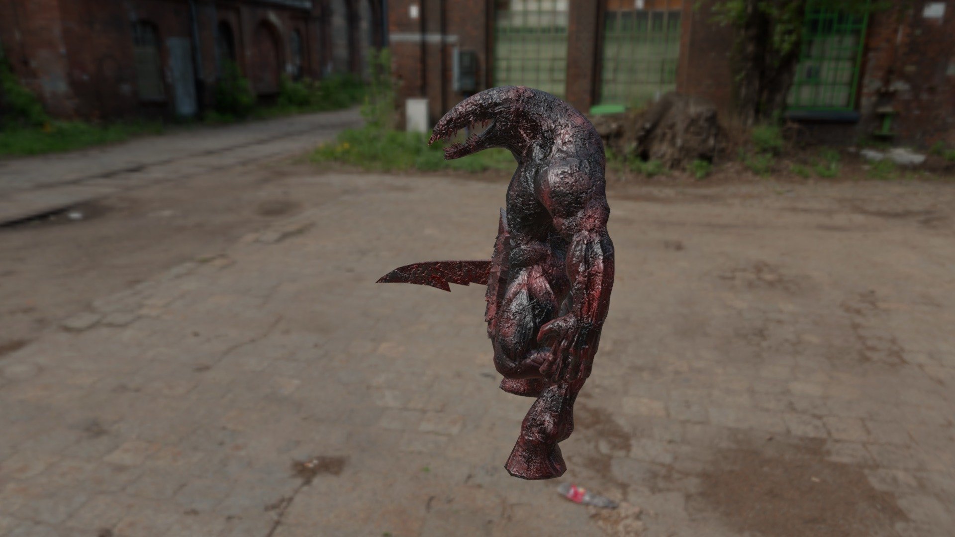 Ripper dead burned - 3D model by wetpwnage [86c6b64] - Sketchfab