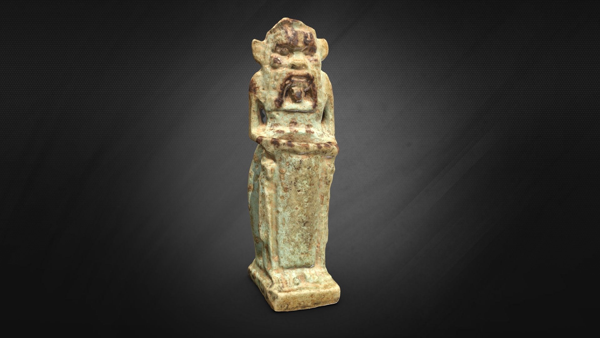Bész isten edénnyel - 3D model by Museum of Fine Arts, Budapest (@mfab ...