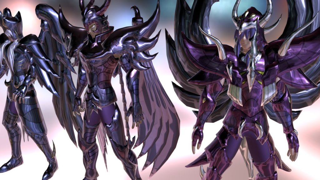01-Saga De Hades (SAINT SEIYA) - 3D model by ova1514 [86c7841] - Sketchfab