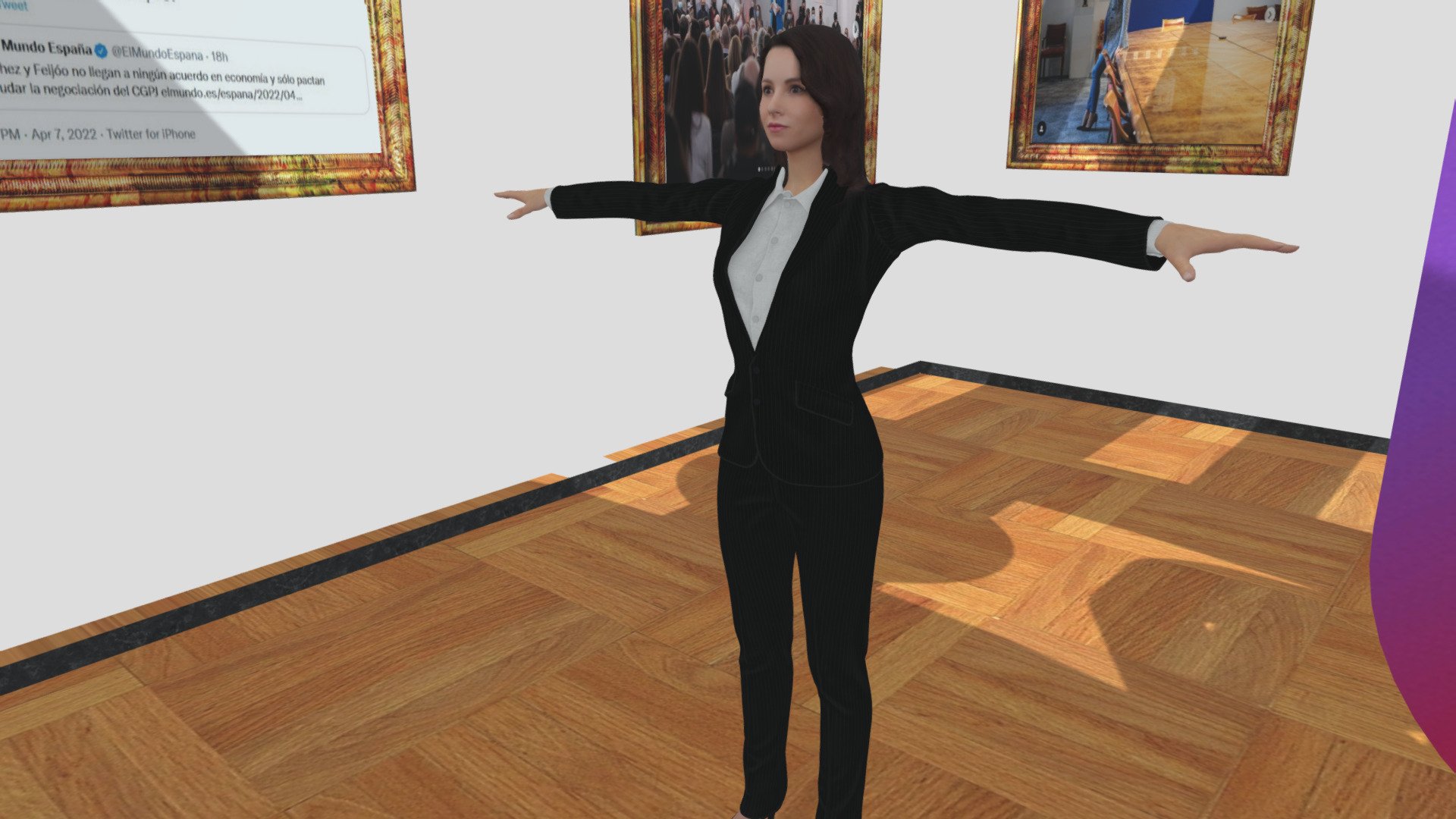 Ines Arrimadas - 3D model by Headsketch.xyz (@headsketch) [86c795f ...
