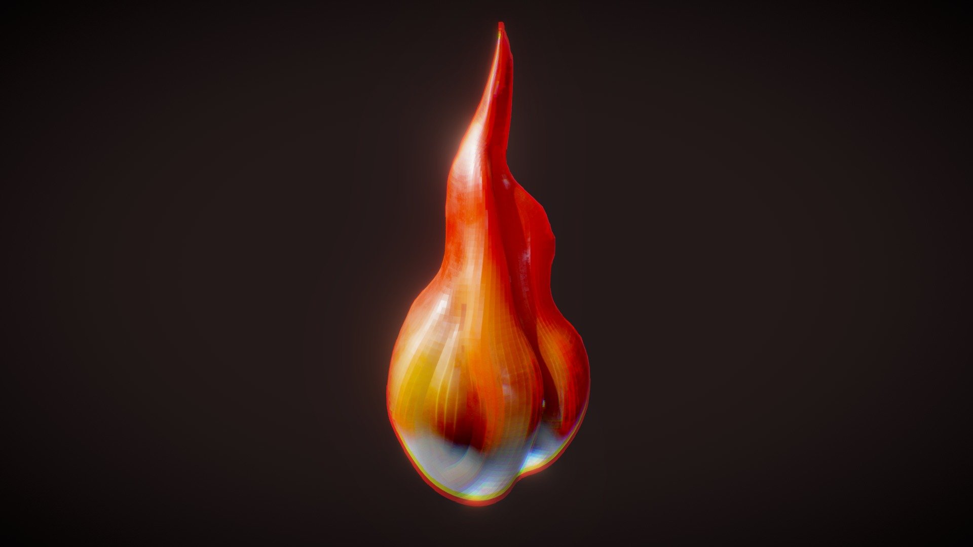 Fire shape (as a lecture example) - Download Free 3D model by Fumiya ...